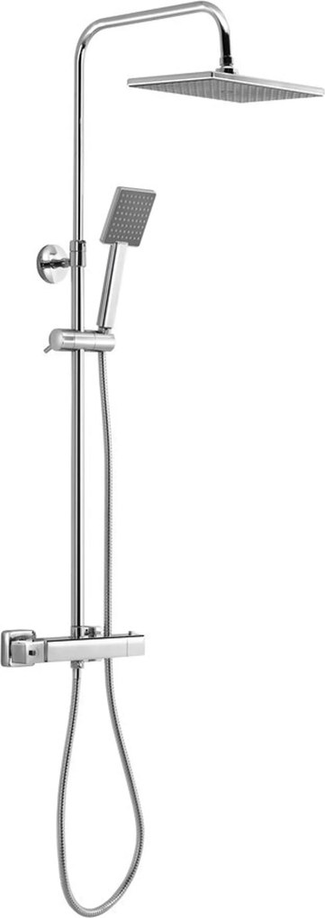 Aqualine - Sprchový set Talia s termostatem, 26x18 cm, chrom SL440