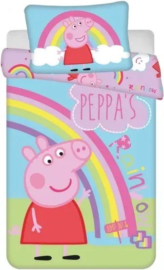 Jerry Fabrics Povlečení do postýlky Peppa Pig 016 baby 100x135, 40x60 cm