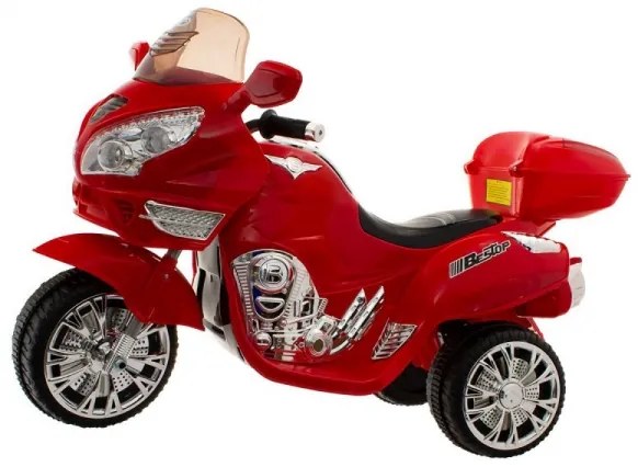 EURO BABY Euro Baby Akumulatorový motocykl - červený