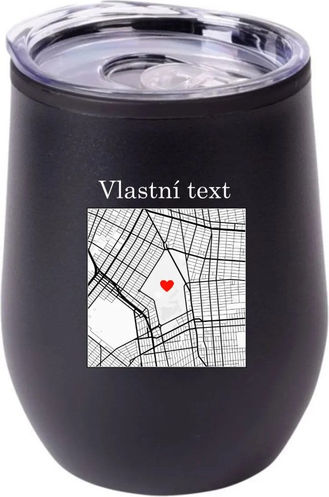Personalizovaný termohrnek "BOWL" s mapou