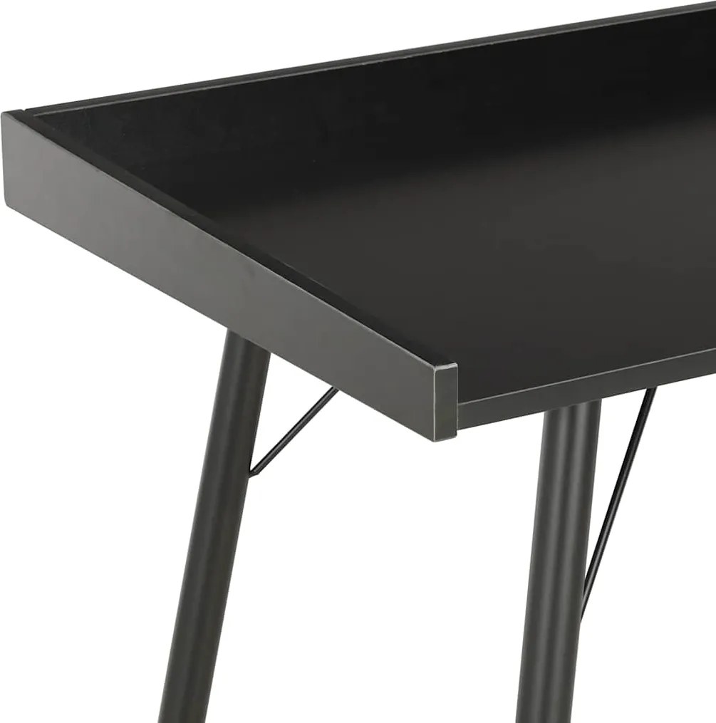 Psací stůl černý 90 x 50 x 79 cm 20270
