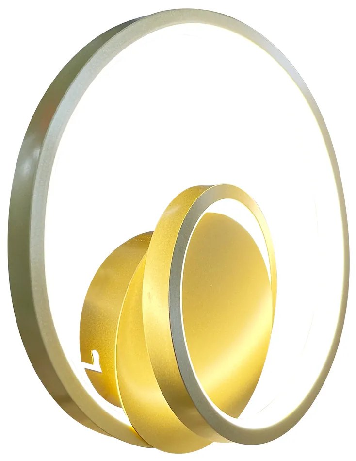 Nástěnné LED svítidlo Lucero, 1x LED 13w, 4000k, g