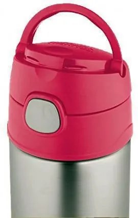 Thermos Dětská termoska s brčkem 355 ml Květy