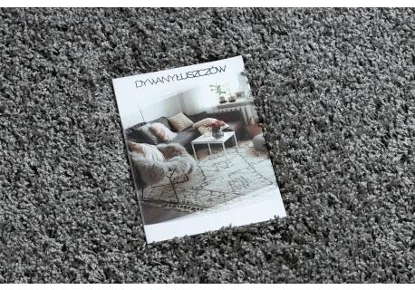 Dywany Luszczow Kusový koberec, běhoun SOFFI shaggy 5 cm šedá Rozměr koberce: 60 x 250 cm