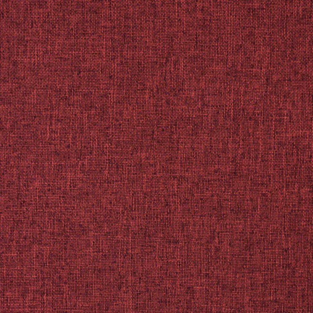 Otočná lenoška na podlahu vínová textil 336582
