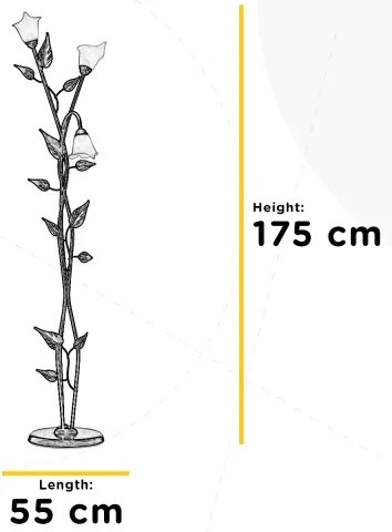 ONLI - Stojací lampa MIRANDA 3xE14/6W/230V