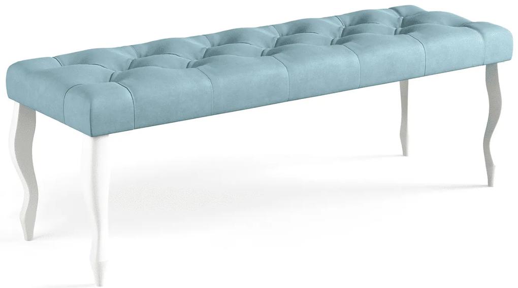 Čalouněná lavice 120x40 cm Amaya Barva: Modrá - Trinity 22