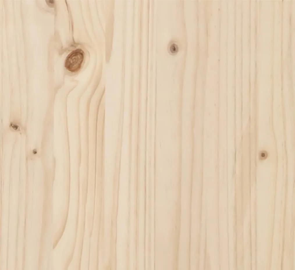 vidaXL Rám postele masivní borovice 90 x 200 cm [3104401] Barva: Šedá