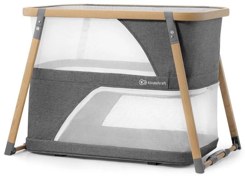 Kinderkraft Multifunkční postýlka 4v1 Sofi Gray