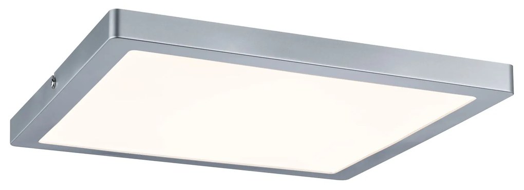 Paulmann 70867 Atria, stropní LED svítidlo, 24W LED 2700K stmívatelné, matný chrom, 30x30cm