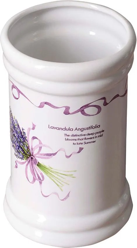 SAPHO - LAVENDER sklenka na postavení, keramika LA5662