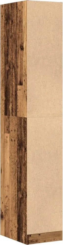 Skříňka na léky old wood 30 x 41 x 174,5 cm kompozitní dřevo 3309634