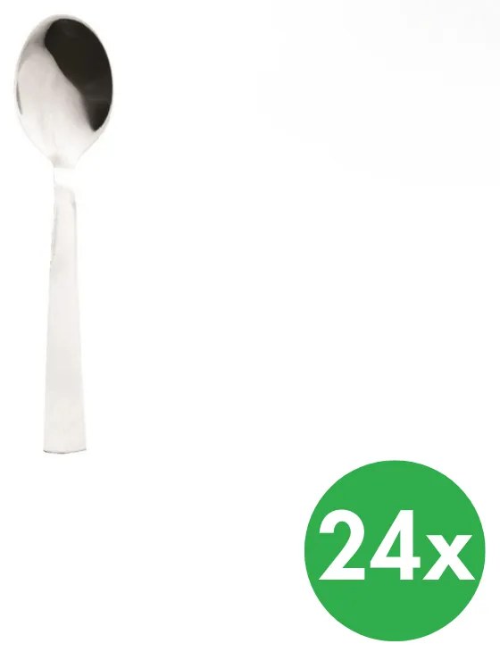 Lžička kávová MOCCA, nerez, 24 ks