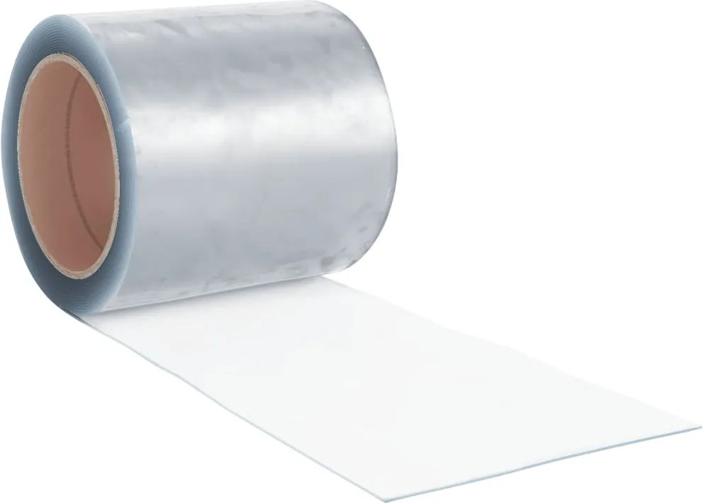 Závěs do dveří průhledný 200 mm x 1,6 mm 10 m PVC 153857