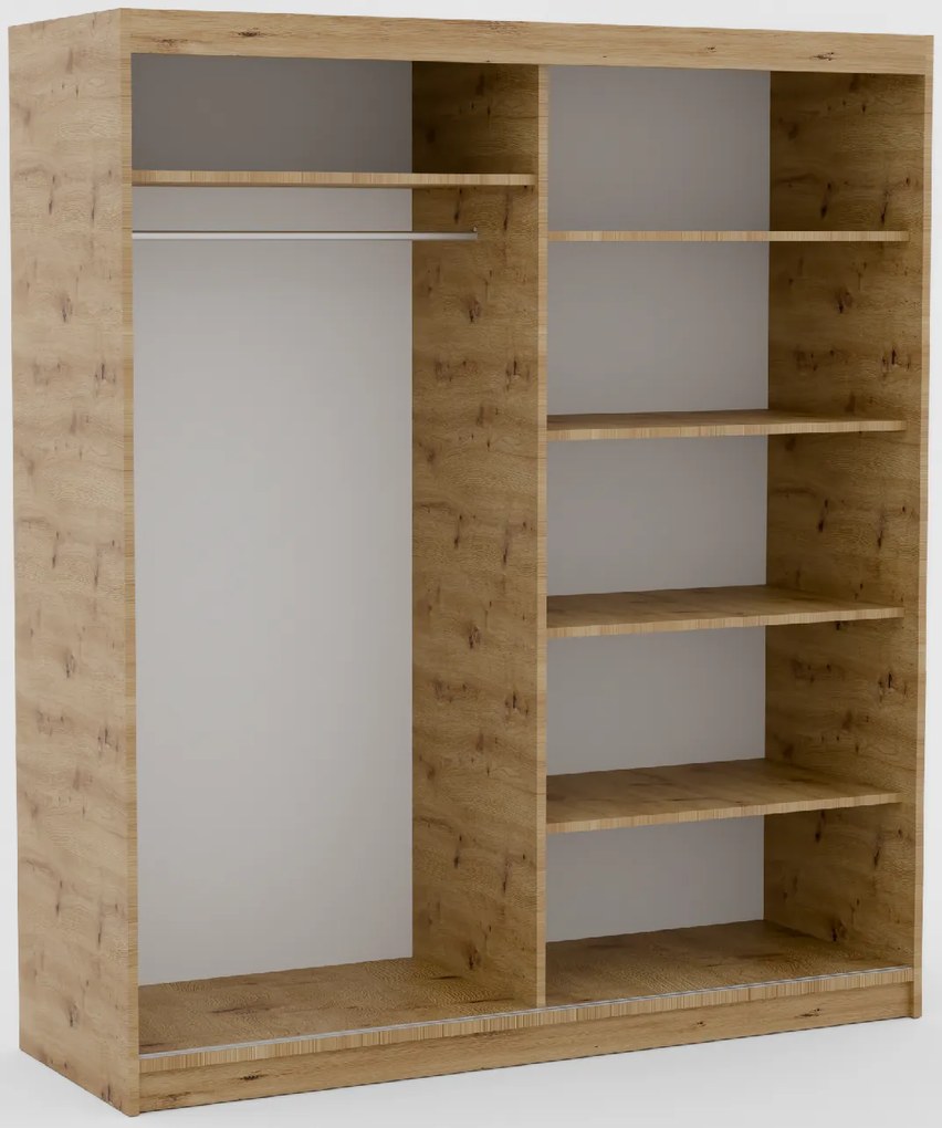 ADRK Furniture Posuvná skříň Delia 180 ADRK-SW-DEL-A-180