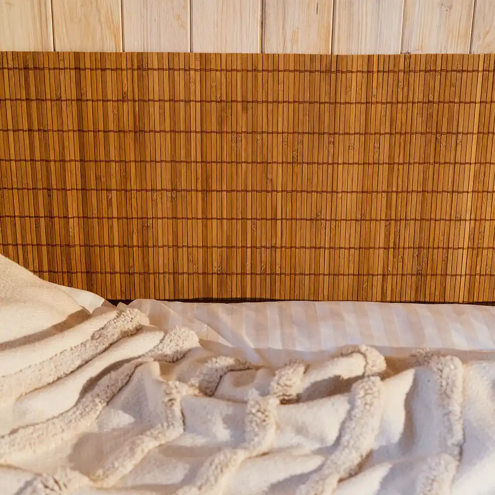 Vingo Bambusová rohož za postel hnědá Šířka rohože: 100 cm, Délka rohože:  300 cm | BIANO