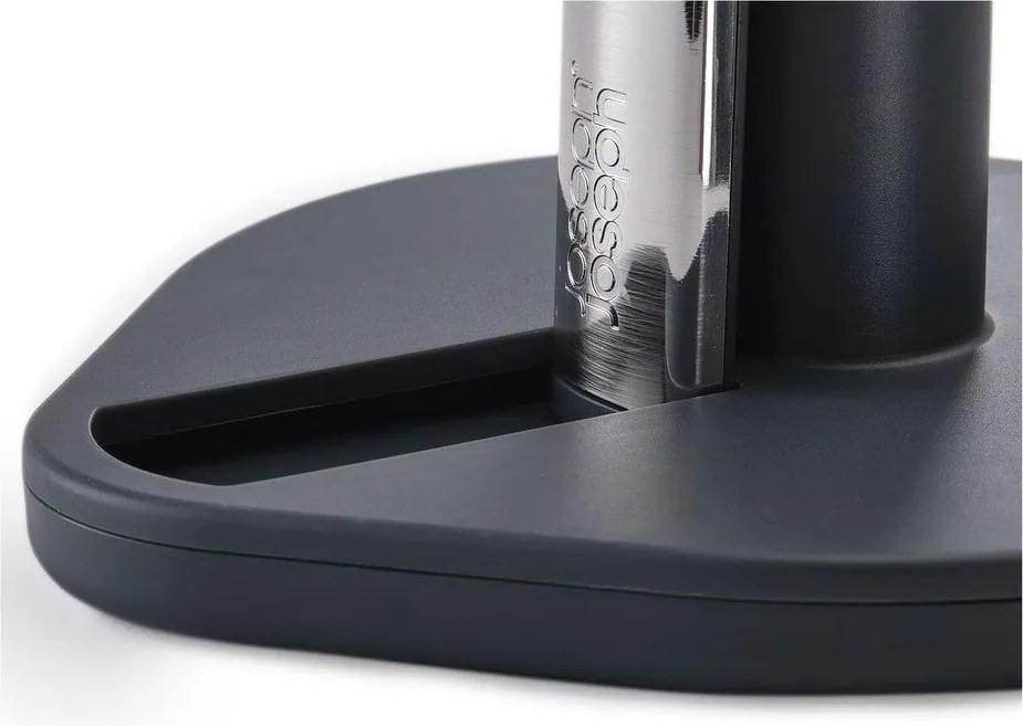 Tmavě šedý plastový stojan na papírové utěrky Hold – Joseph Joseph