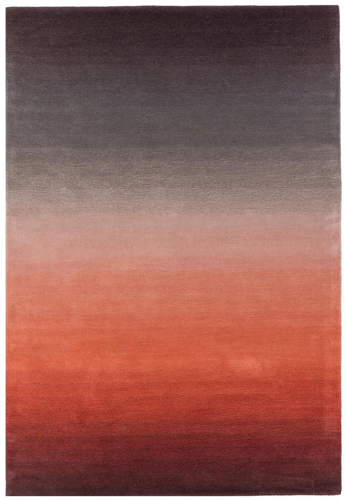 Kusový koberec Asiatic Ombre Rust - červený