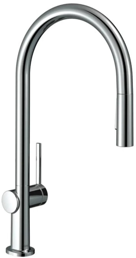 Dřezová baterie Hansgrohe Talis s vytahovací sprškou, 2 proudy chrom 72800000