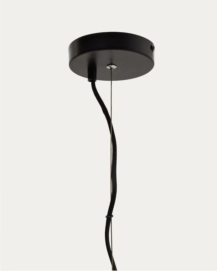 Béžové závěsné svítidlo s keramickým stínidlem ø 31 cm Portol – Kave Home