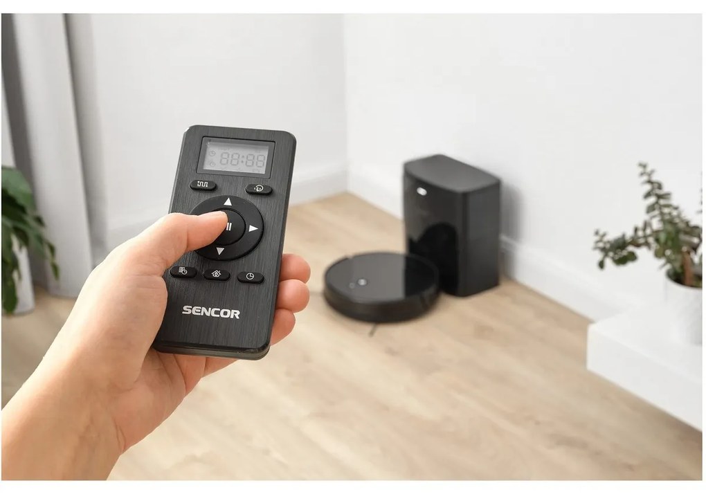 Sencor SRV 6485BK robotický vysavač 2v1
