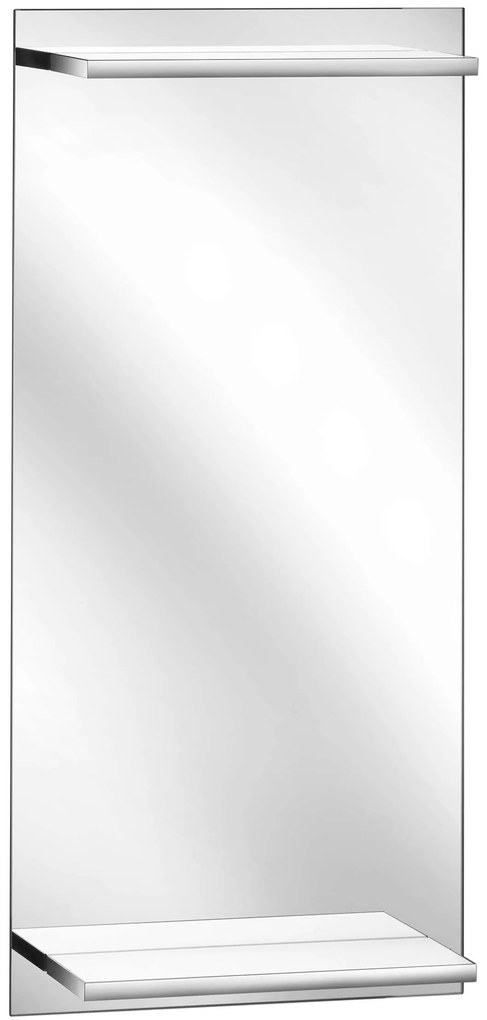 Keuco Edition 11 - Zrcadlo s LED osvětlením a poličkou, 44x90 cm 11198001500