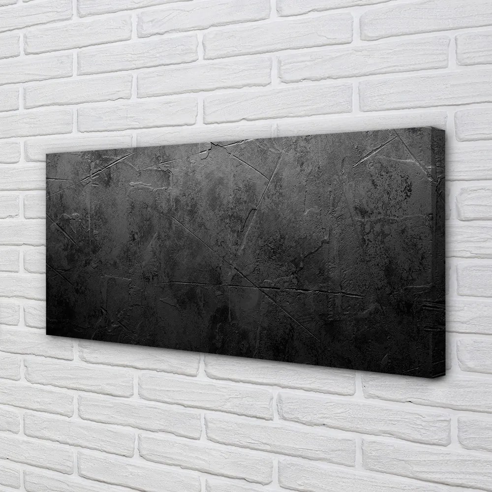 Obrazy na plátně struktura kamene beton 120x60 cm