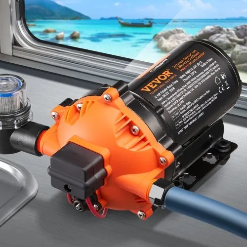 12 V membránové čerpadlo 18,9 l/min 18,93 l/min 5komorový tlakový spínač vodního