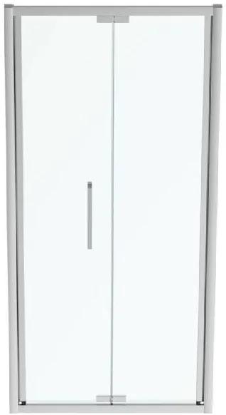 Ideal Standard i.Life - Sprchové dveře skládací 950 mm, silver bright/čiré sklo T4852EO