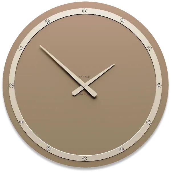 Designové hodiny 10-211 CalleaDesign Tiffany Swarovski 60cm (více barevných variant) Barva antracitová černá-4