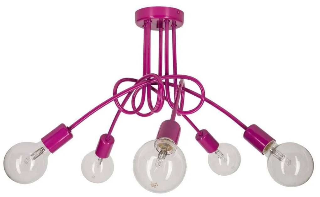 Stropní svítidlo Edison 5, výběr z 10 barev