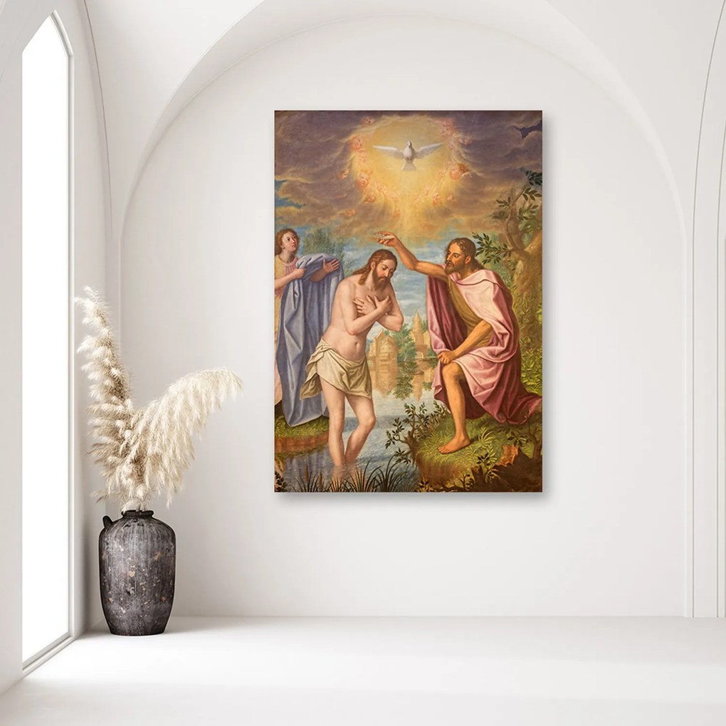 Gario Obraz na plátně Křest Krista v Jordáně Granada Rozměry: 40 x 60 cm