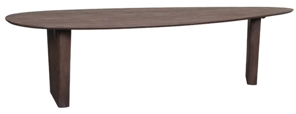 LABEL51 Jídelní stůl WOW tmavě hnědý 300x130 cm