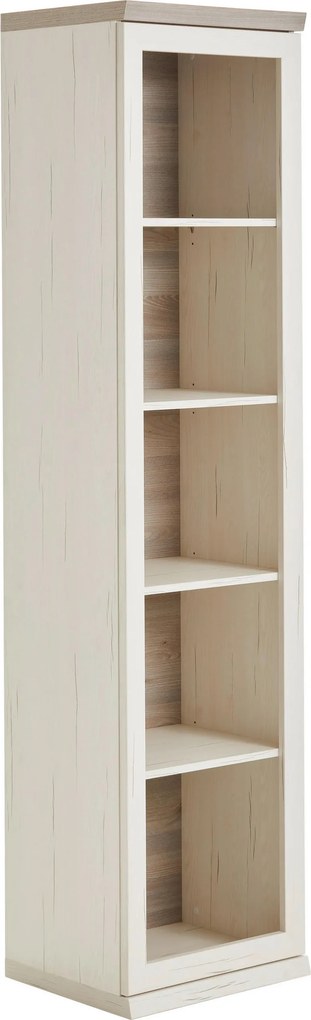 XXXLutz REGÁL NA DOKUMENTY, šedá, bílá, 50,6/209,2/43 cm Hom`in - Regály na šanony - 000003000149