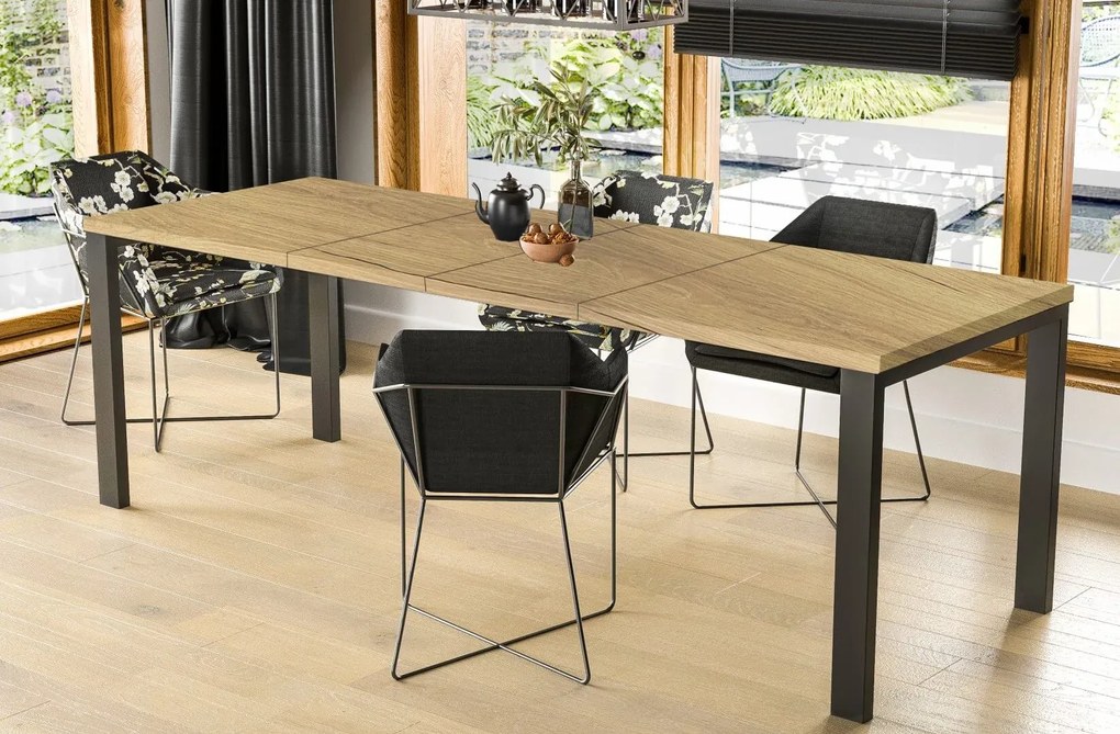 Jídelní stůl minimalistický rozkládací  GARANT 220