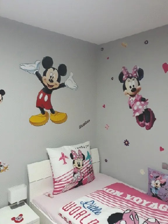 Samolepka na zeď Minnie Mouse