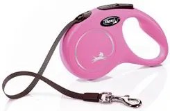 flexi-Bogdahn International GmbH & Co KG Vodítko FLEXI Classic New S pásek 5m/15kg růžová