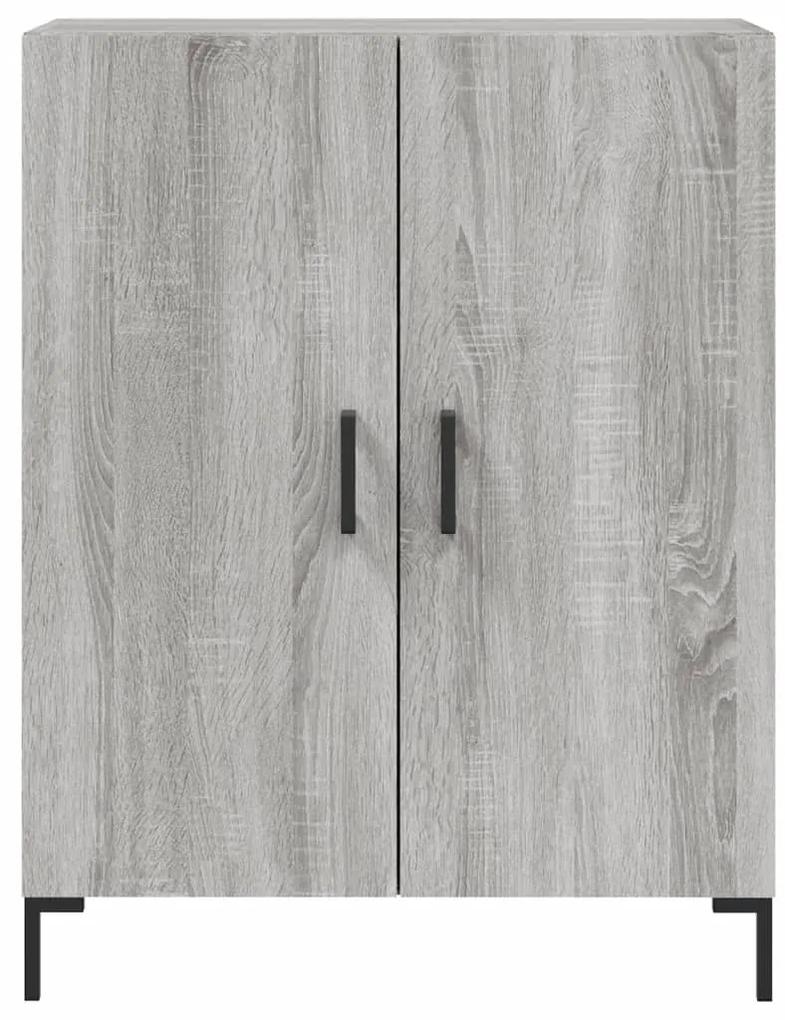 Skříň highboard šedá sonoma 69,5 x 34 x 180 cm kompozitní dřevo,  3195681