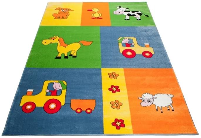 Kusový koberec dětský J0110 - Farma 2 - 300x400 cm