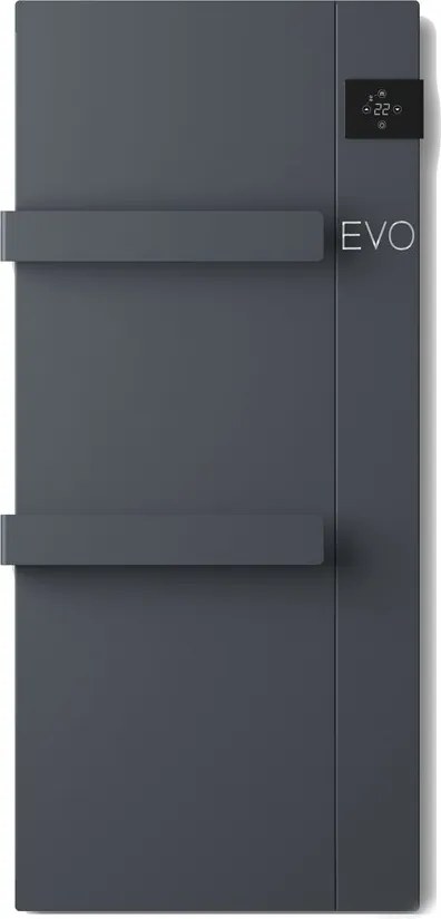 Sapho Sapho, ONSEN EVO elektrické topné těleso, 400x900mm, 1000 W, antracit, ONS10011
