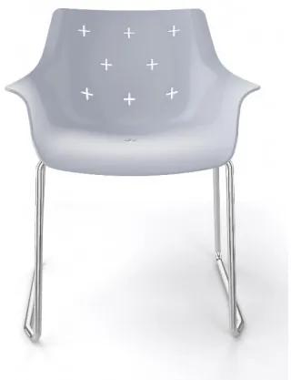 Gaber Plastová židle MORE ST Barva kostry bílá kostra Barva plastu Gaber azurová 34