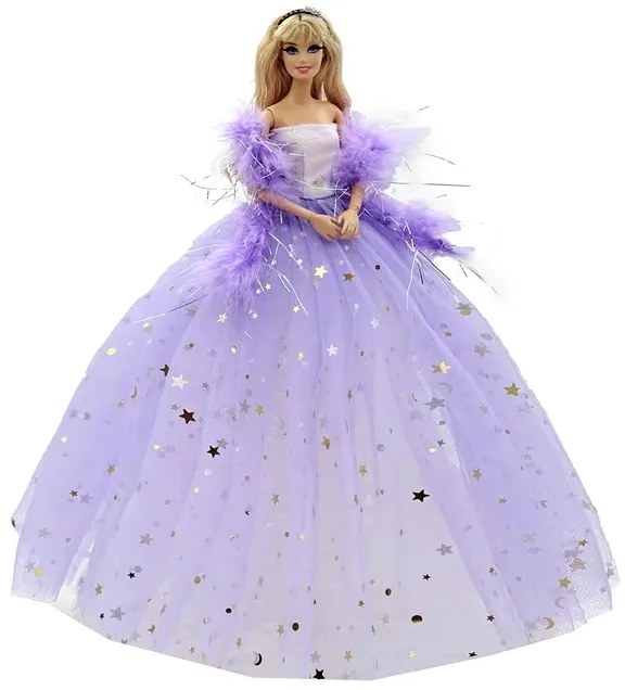 Šatičky  a botičky pro panenky Barbie (30 cm) Barva: Y