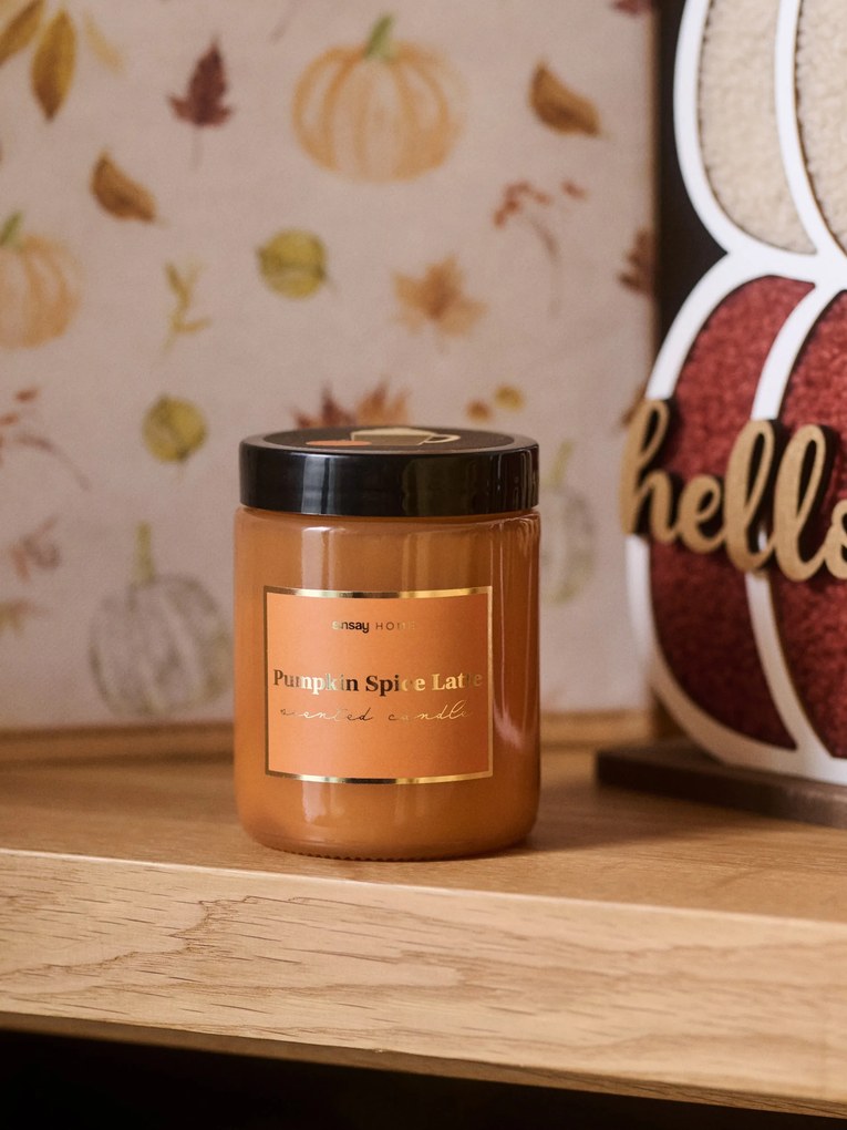 Sinsay - Svíčka Pumpkin Spice Latte - jantarová