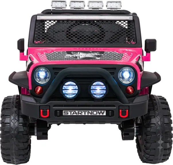 Elektrické autíčko Jeep BEAST 4x4 růžové