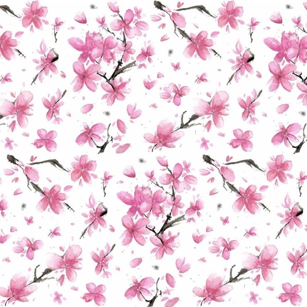 Teflonový ubrus tisk Sakura 120x140 cm