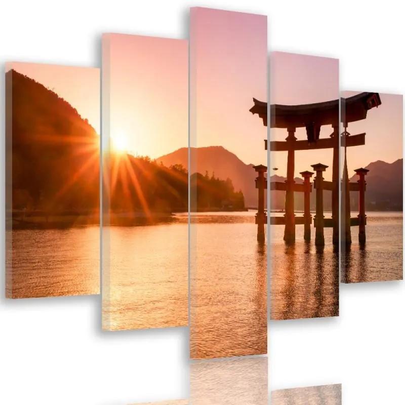 CARO Obraz na plátně - Landscape Of Japan 6 150x100 cm