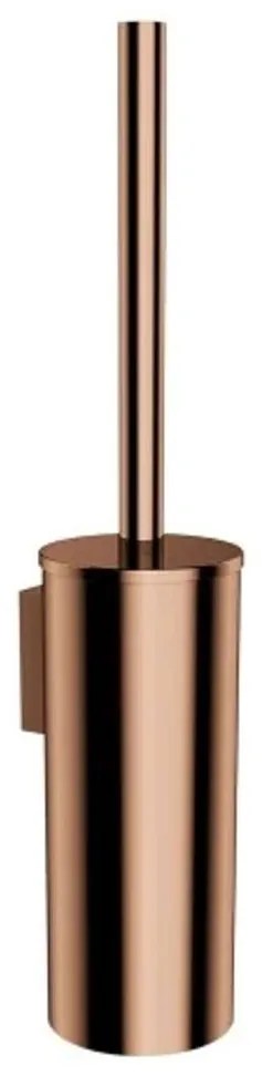 OMNIRES Modern Project - WC štětka nástěnná s držákem, měď MP60621CP