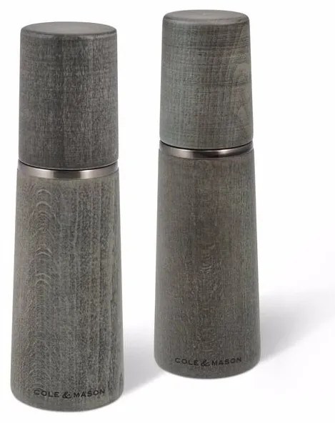 Cole &amp; Mason Marlow Dark Grey Precision dárková sada mlýnku na sůl a pepř