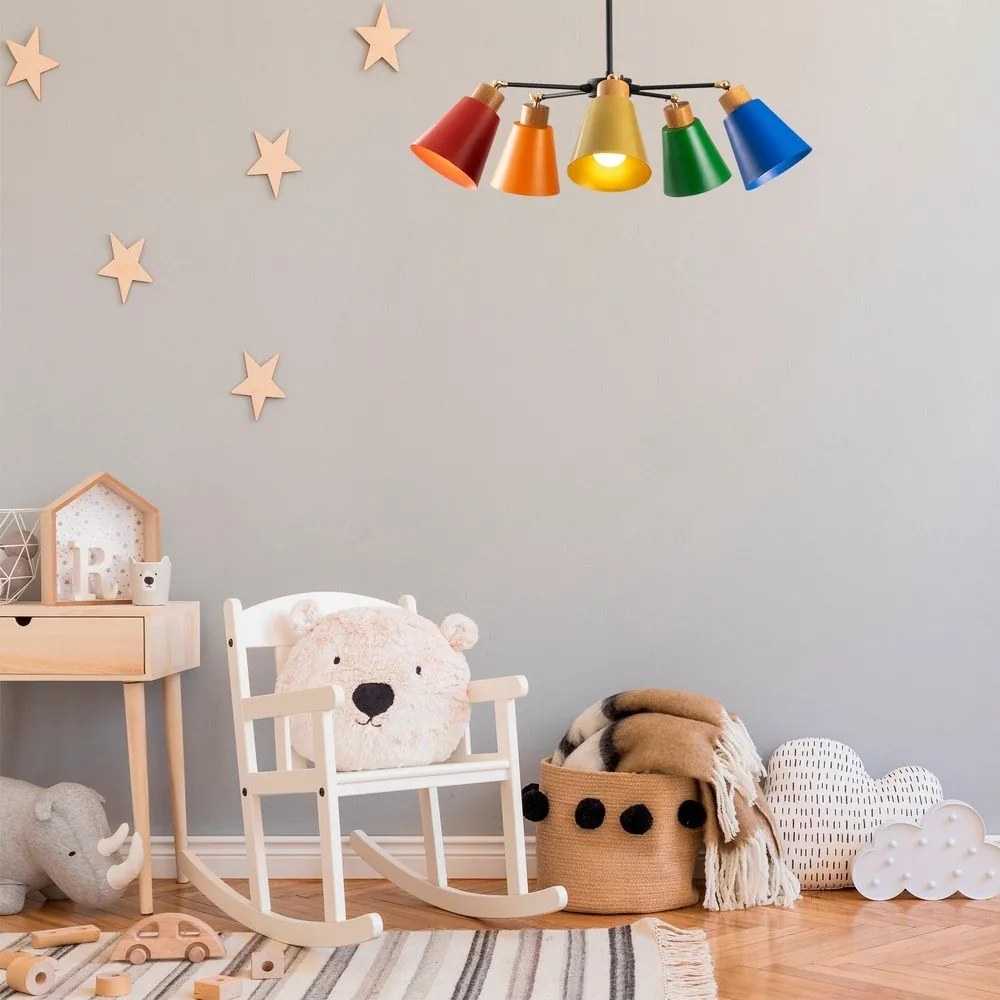 Závěsné svítidlo s kovovým stínidlem ø 58 cm Manavgat – Opviq lights