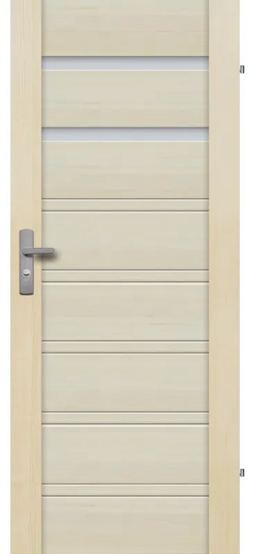 Interiérové dveře Radex dřevěné MALAGA 2S Šířka dveří: 60 cm, Otvírání dvěří: Pravé